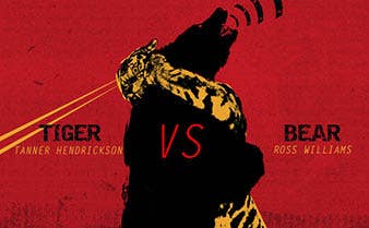 Tiger VS Bear: Tanner Hendrickson And Ross Williams - Surfer