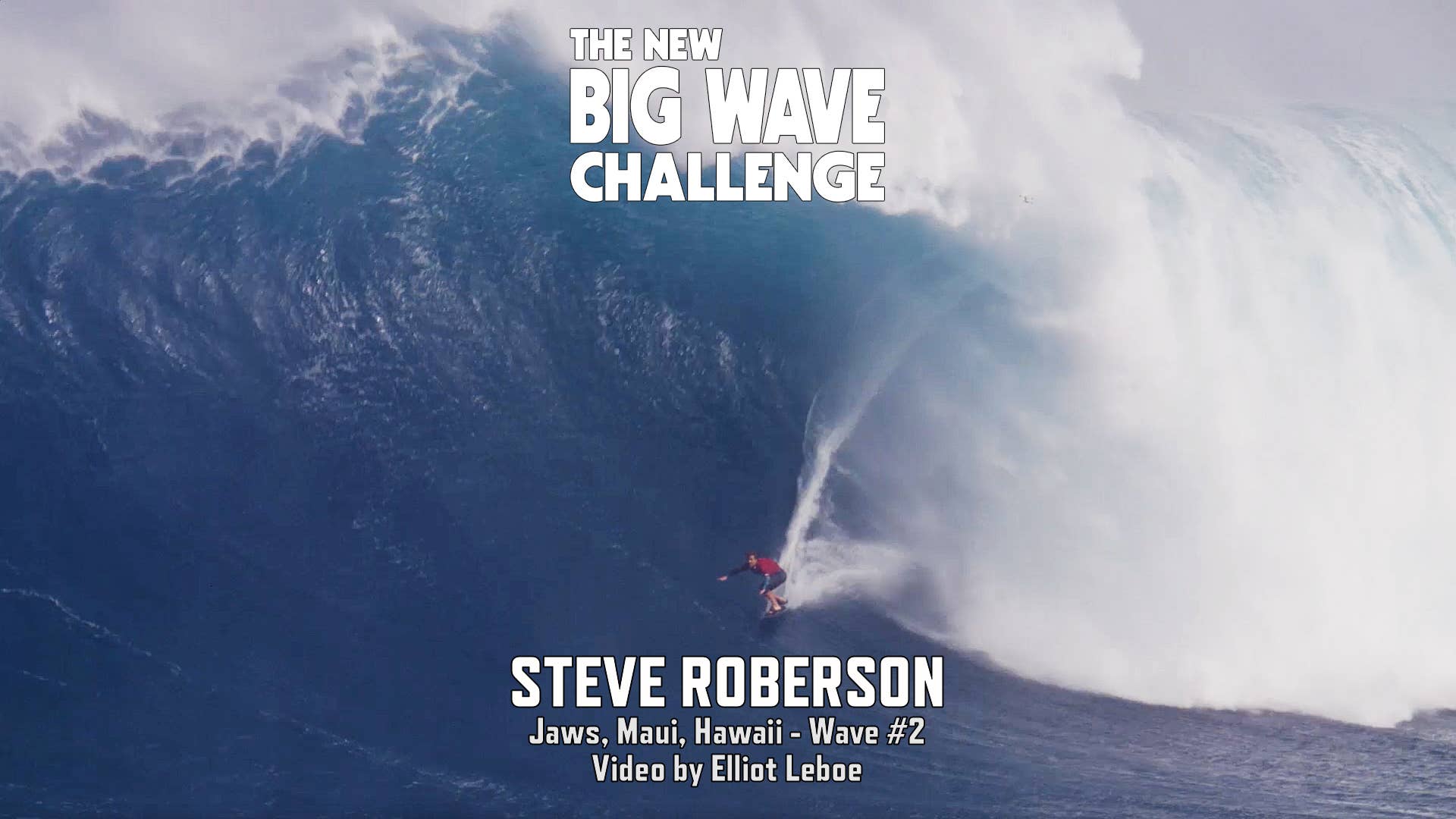 Teen Surfer Steve Roberson Bags Another Man-Sized Wave at Jaws in Maui ...