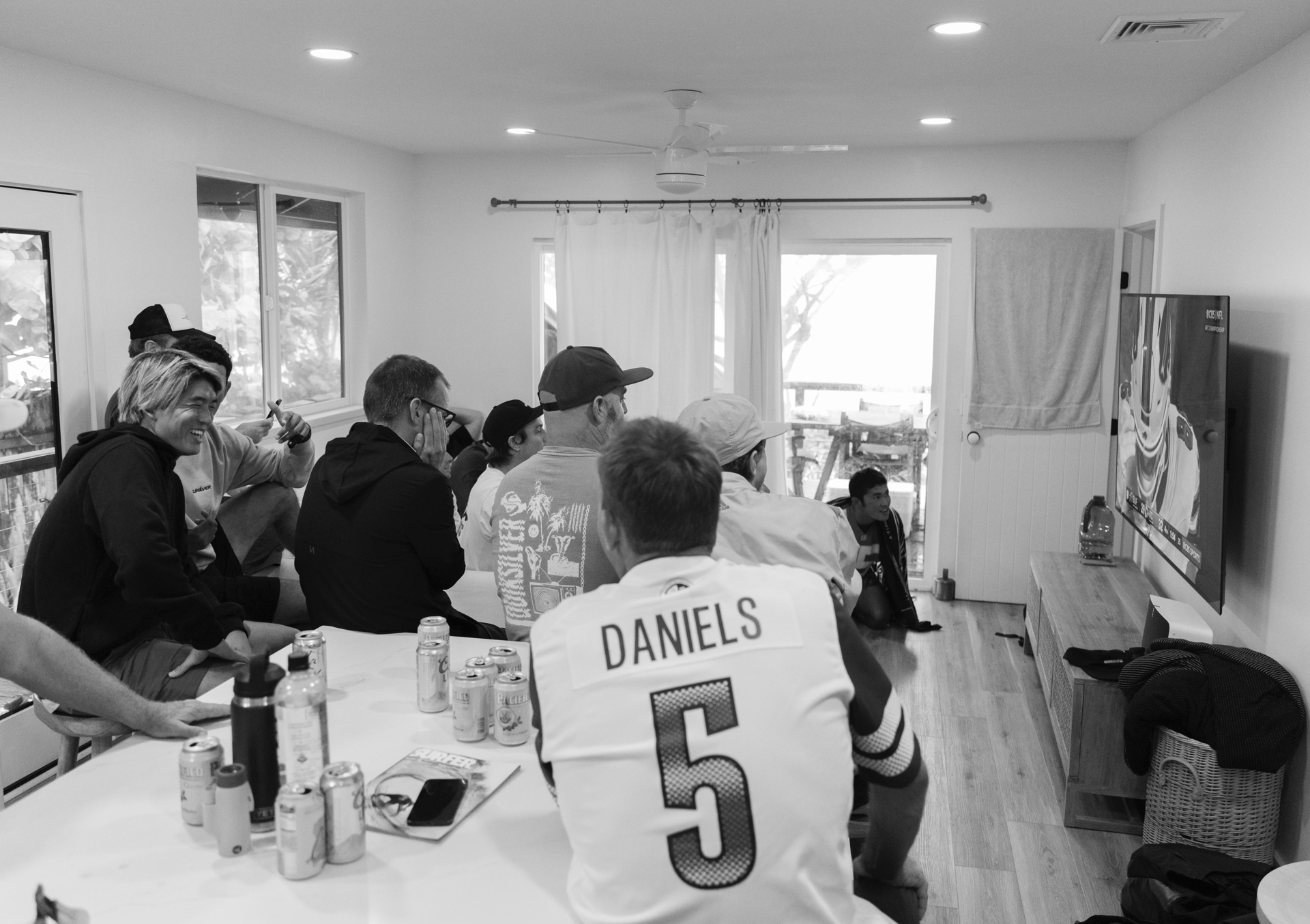 The Agony and Ecstasy of NFL Sunday on the North Shore - Surfer