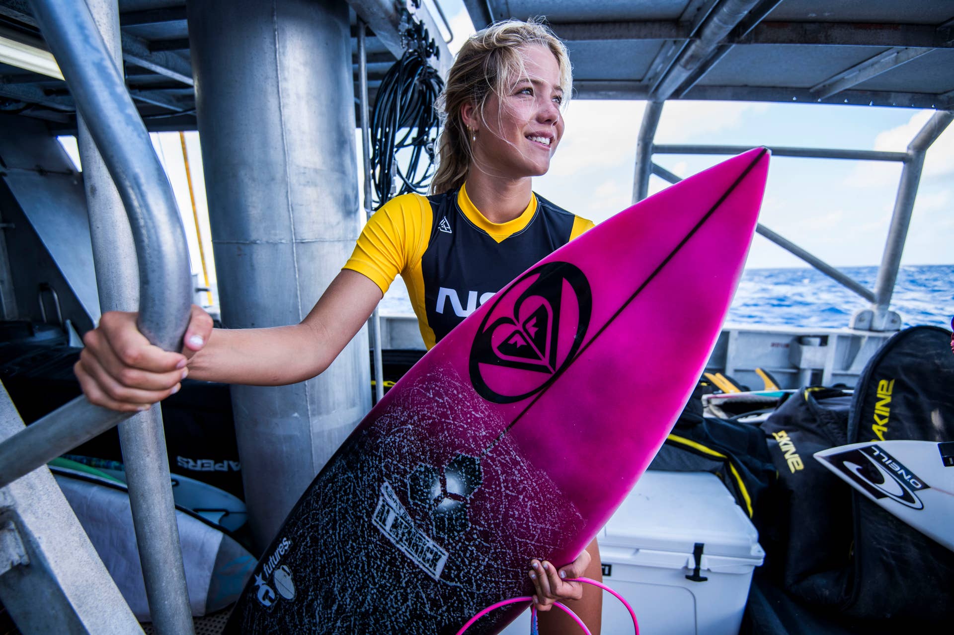 Soli Bailey and Milla Coco Brown Win Natural Selection Surf - Surfer