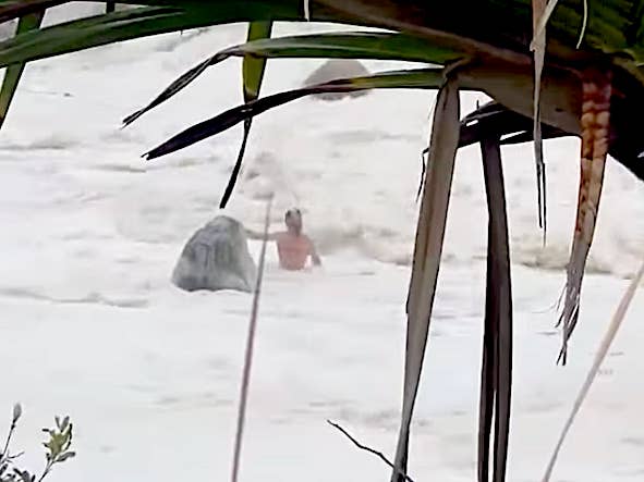 Snapper Rocks Swallows Man, Surfers Face $16k Fines (Video) - Surfer