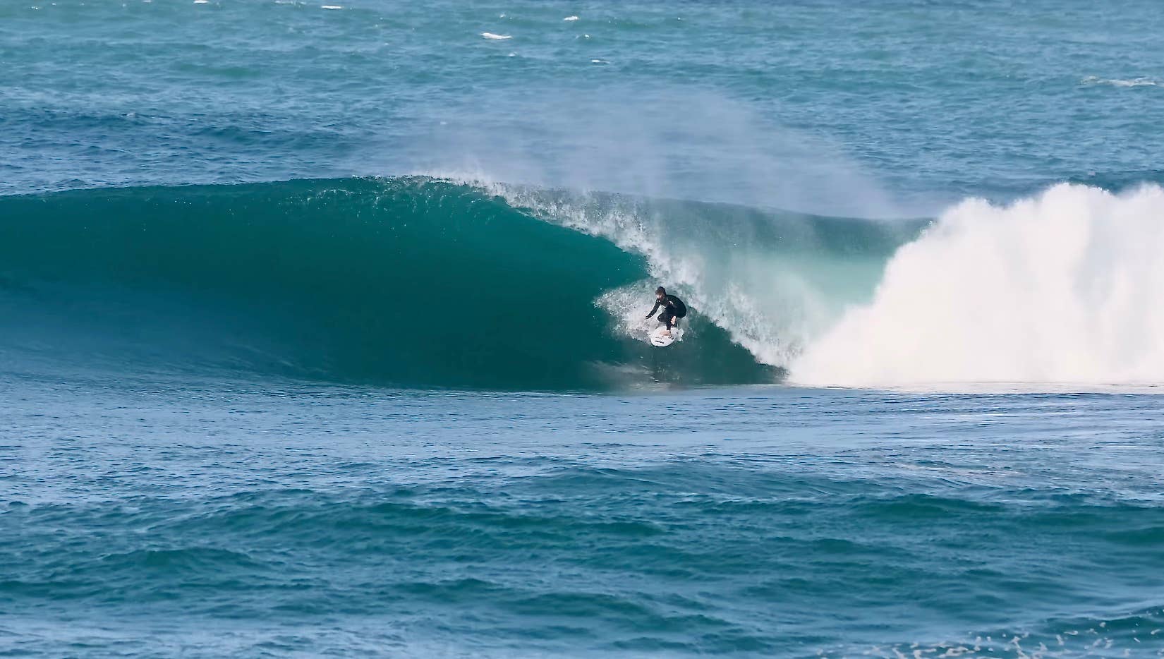 Nathan Florence Cops 31 Waves on the Head at Shark Island - Surfer