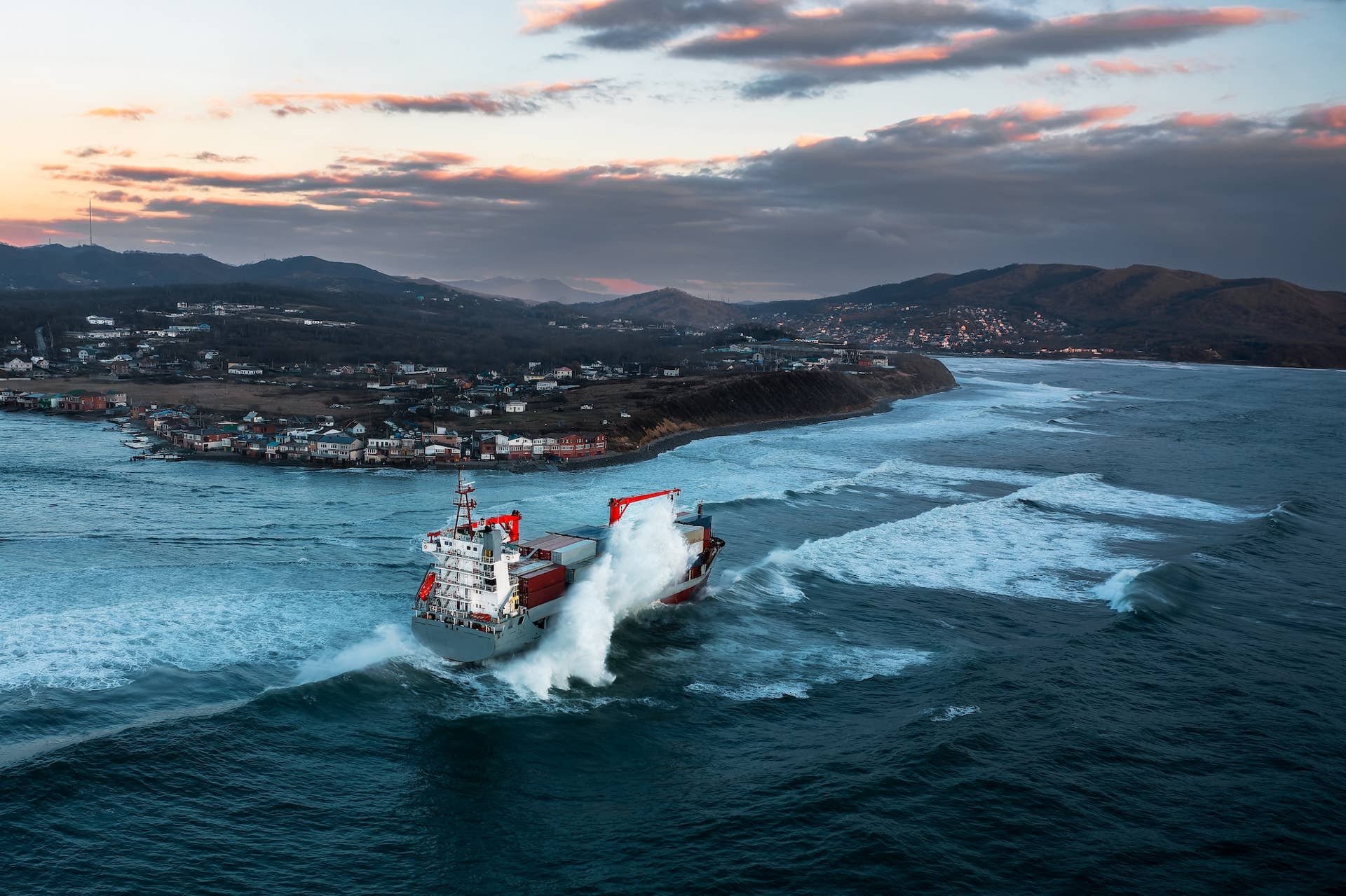 Boats Battle ‘65-Foot’ Waves in Terrifying Footage (Video) - Surfer