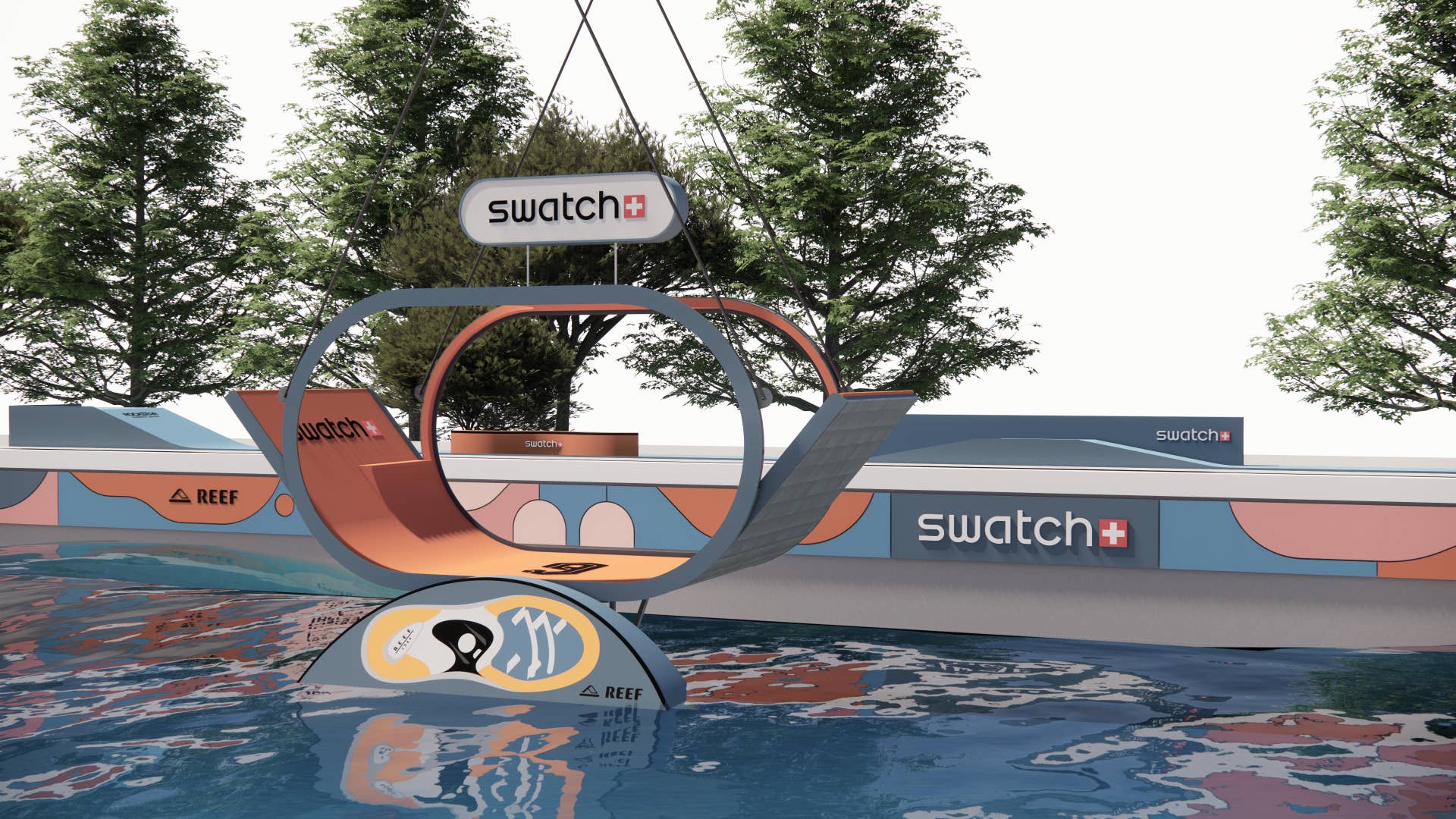 Swatch Nines Surf Unveils Ramps and Rails at Waco Wave Pool - Surfer