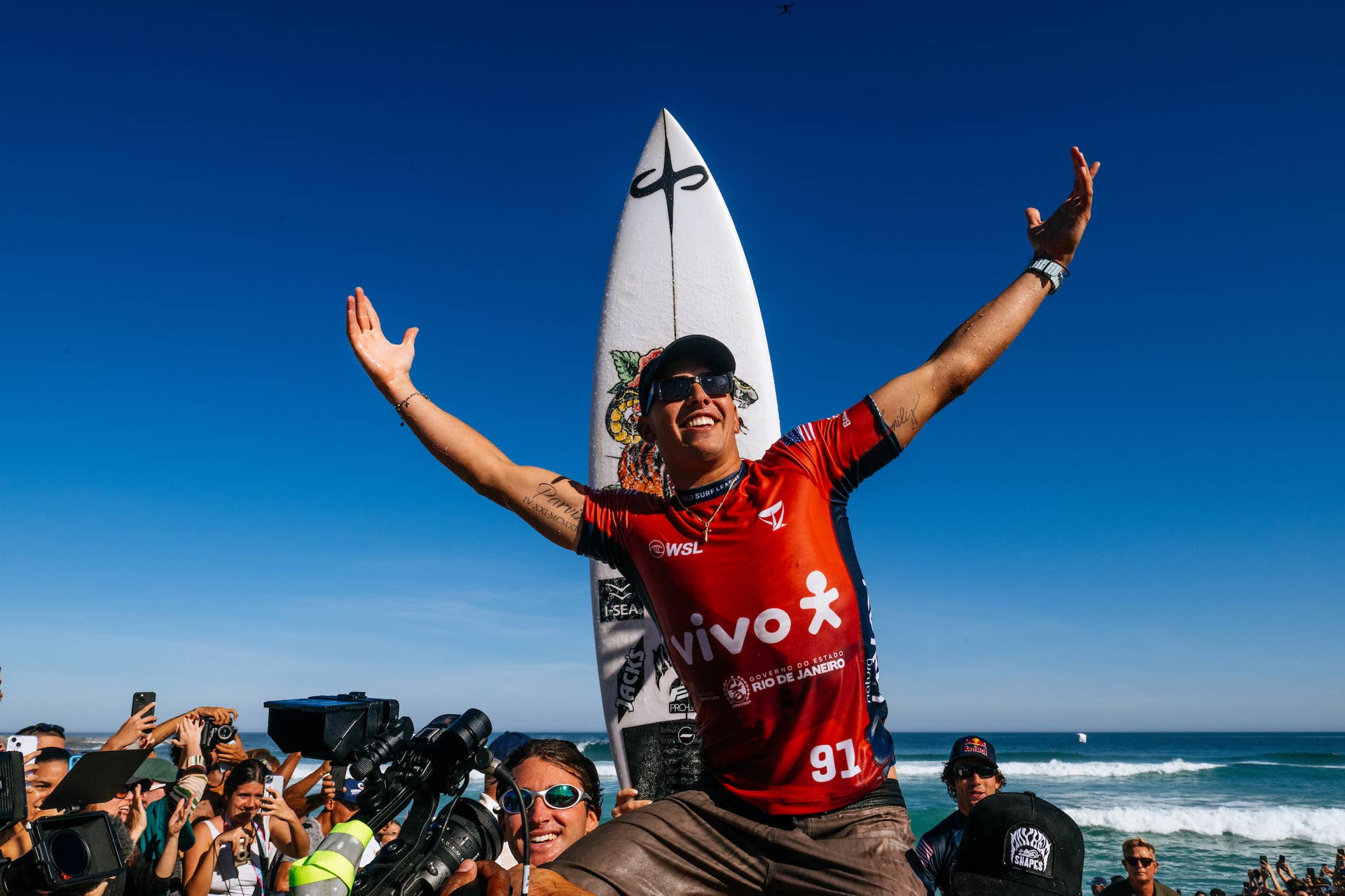 Cole Houshmand & Molly Picklum Win 2025 Rio Pro in Saquarema - Surfer