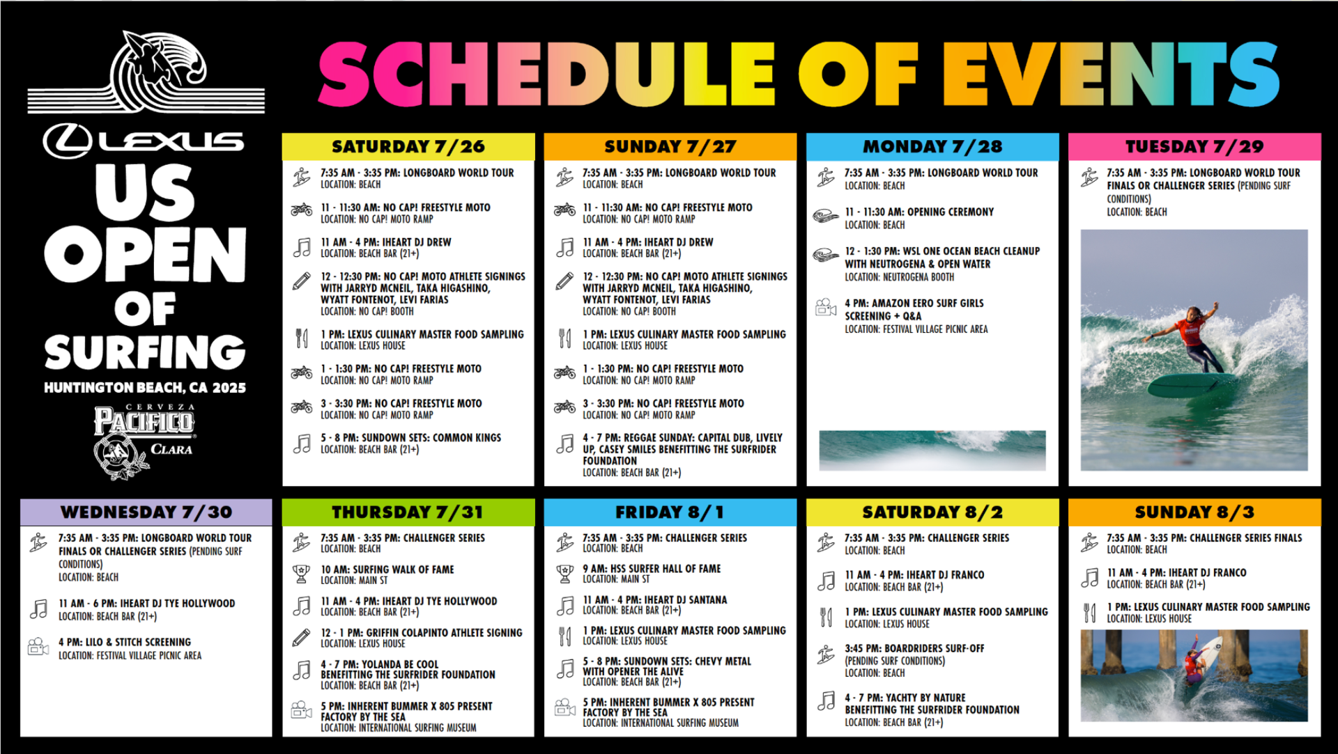 Here's Everything Going Down at the 2025 US Open of Surfing - Surfer