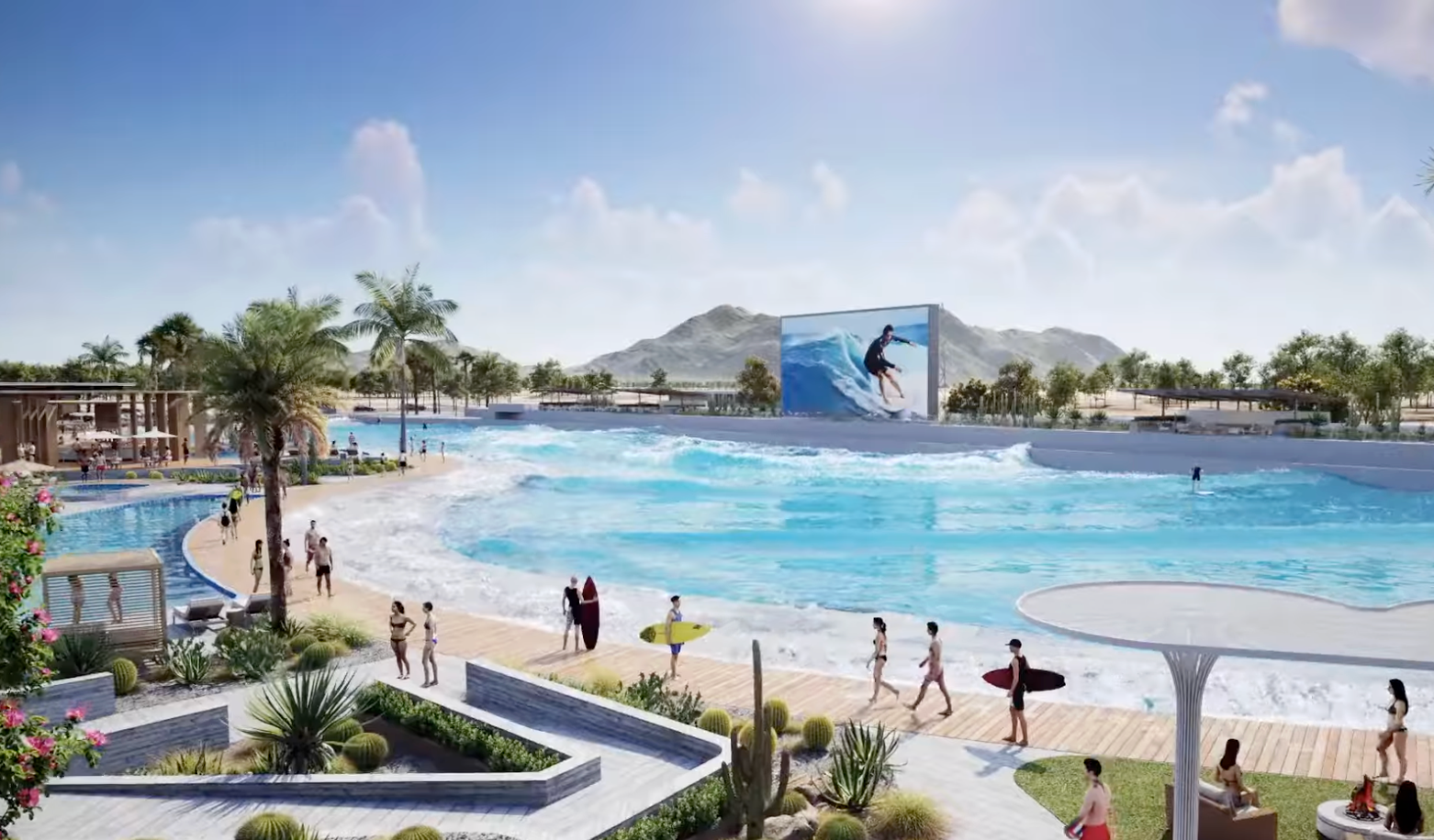 First Look: 40-Acre Wave Pool Coming Soon to Arizona (Video) - Surfer