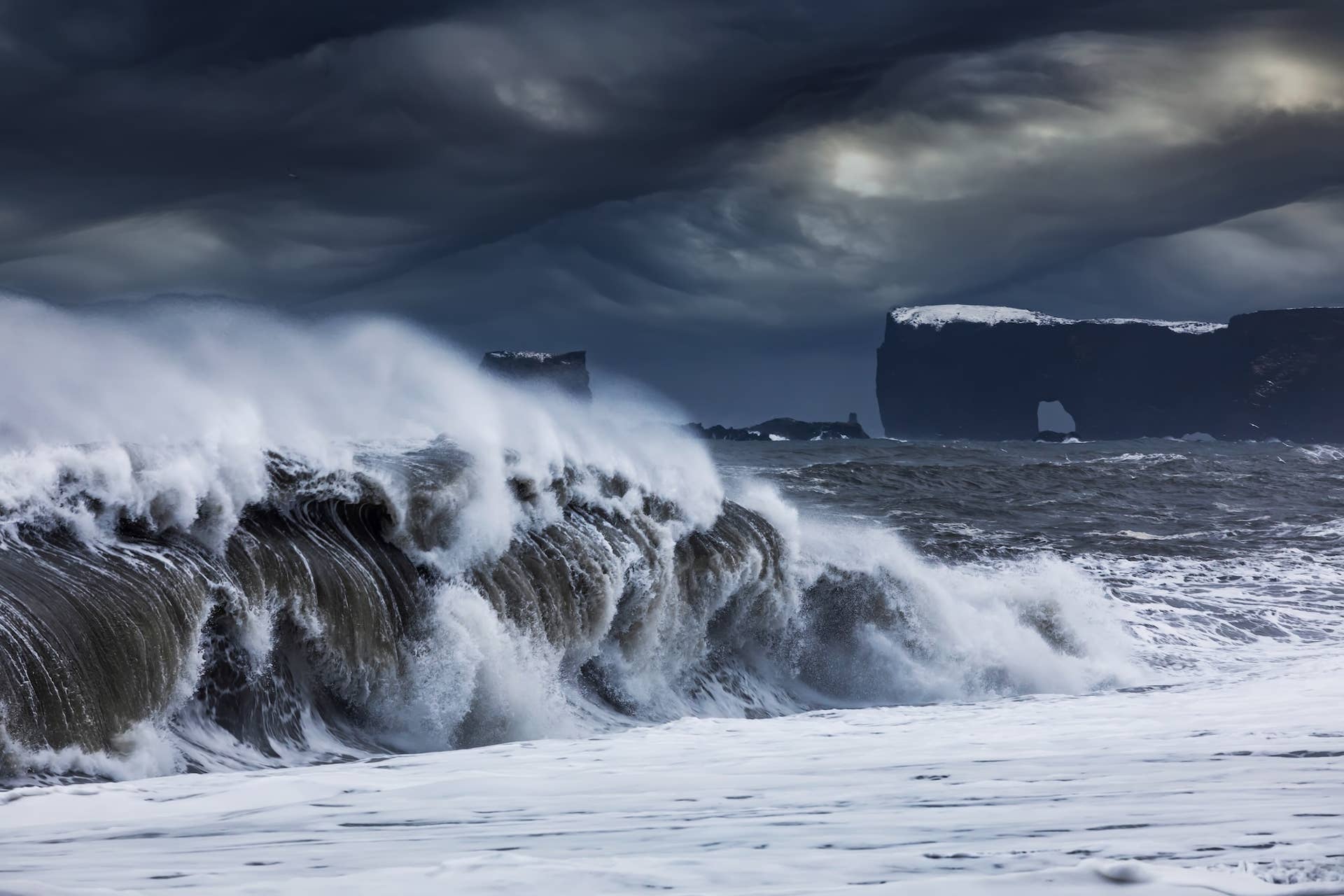 Iceland's Reynisfjara Beach Eroded by Deadly Rogue Waves - Surfer