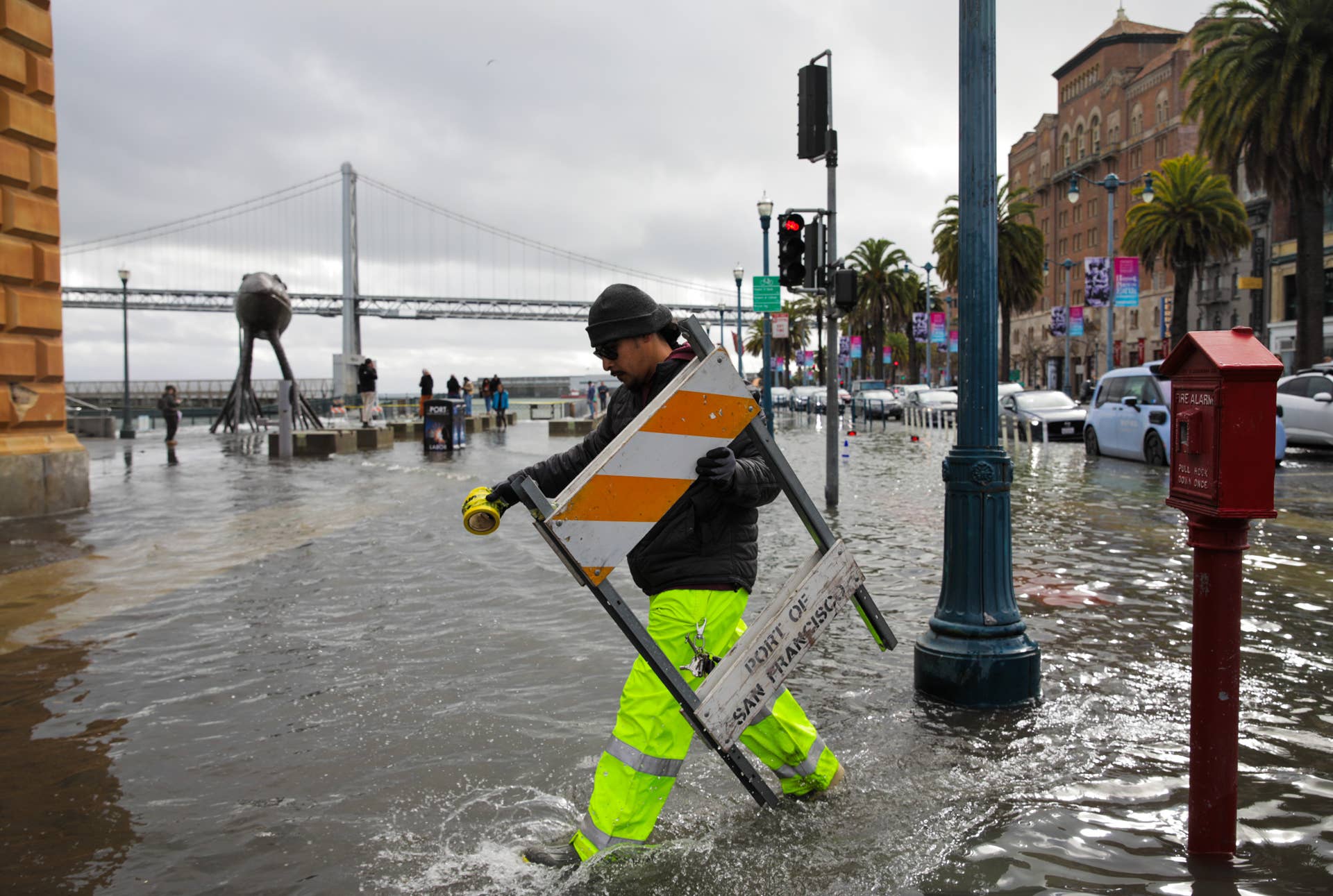Rains, King Tides Cause Flooding in San Francisco Bay Area - Surfer