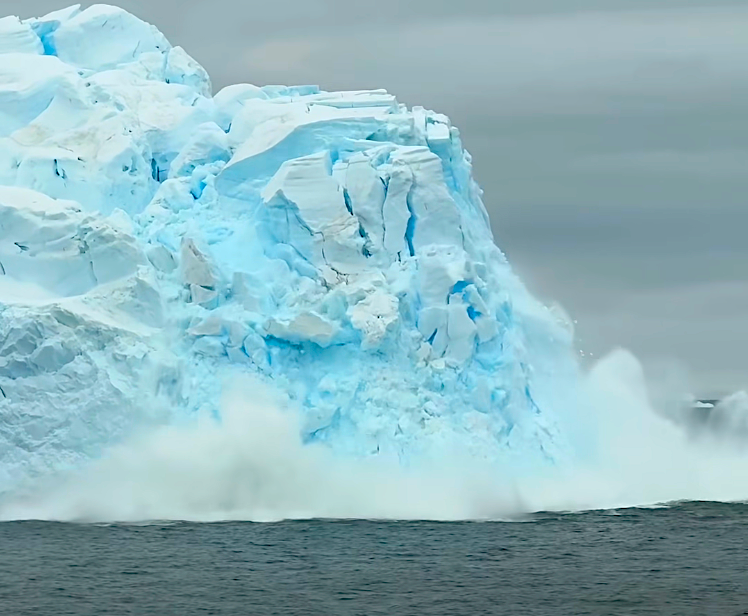 Colossal Greenland Iceberg Implodes and Sends Shock Waves in Greenland ...