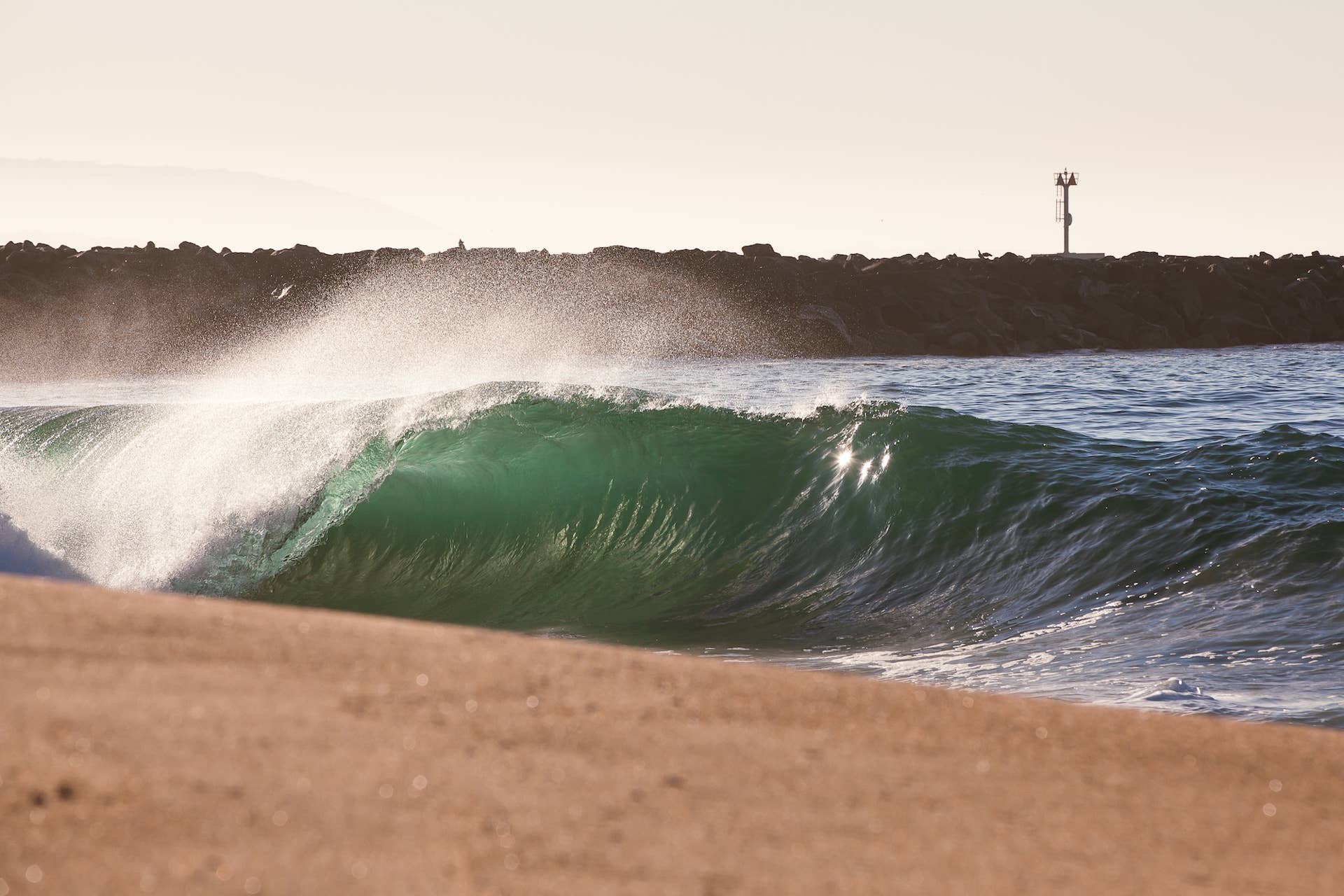 'Biggest Swell Ever Seen' Sends 20-Foot Wedge Freight Train Past ...