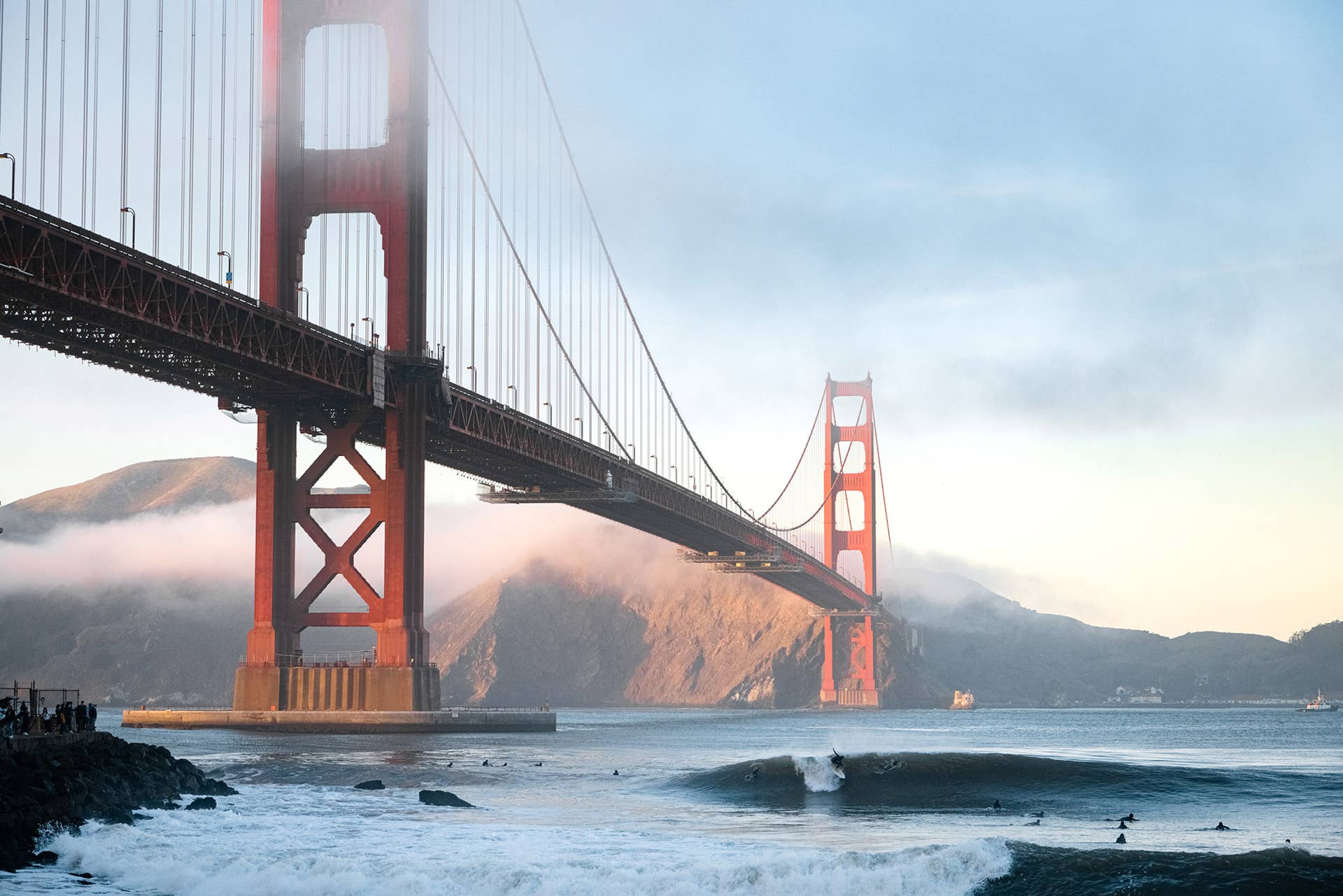 Surfing the Golden Gate Bridge: A Stunning Photo Gallery - Surfer
