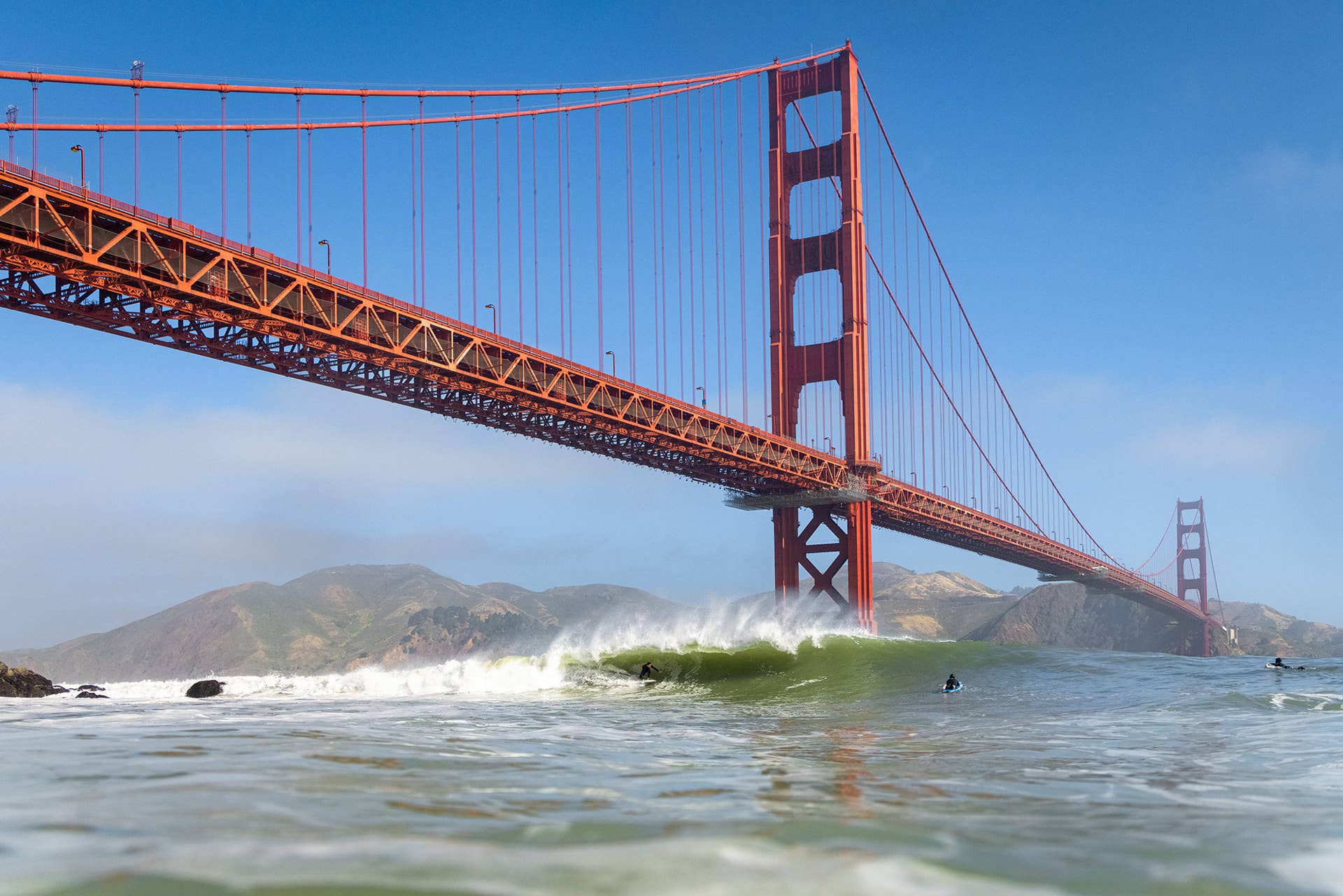 Surfing the Golden Gate Bridge: A Stunning Photo Gallery - Surfer
