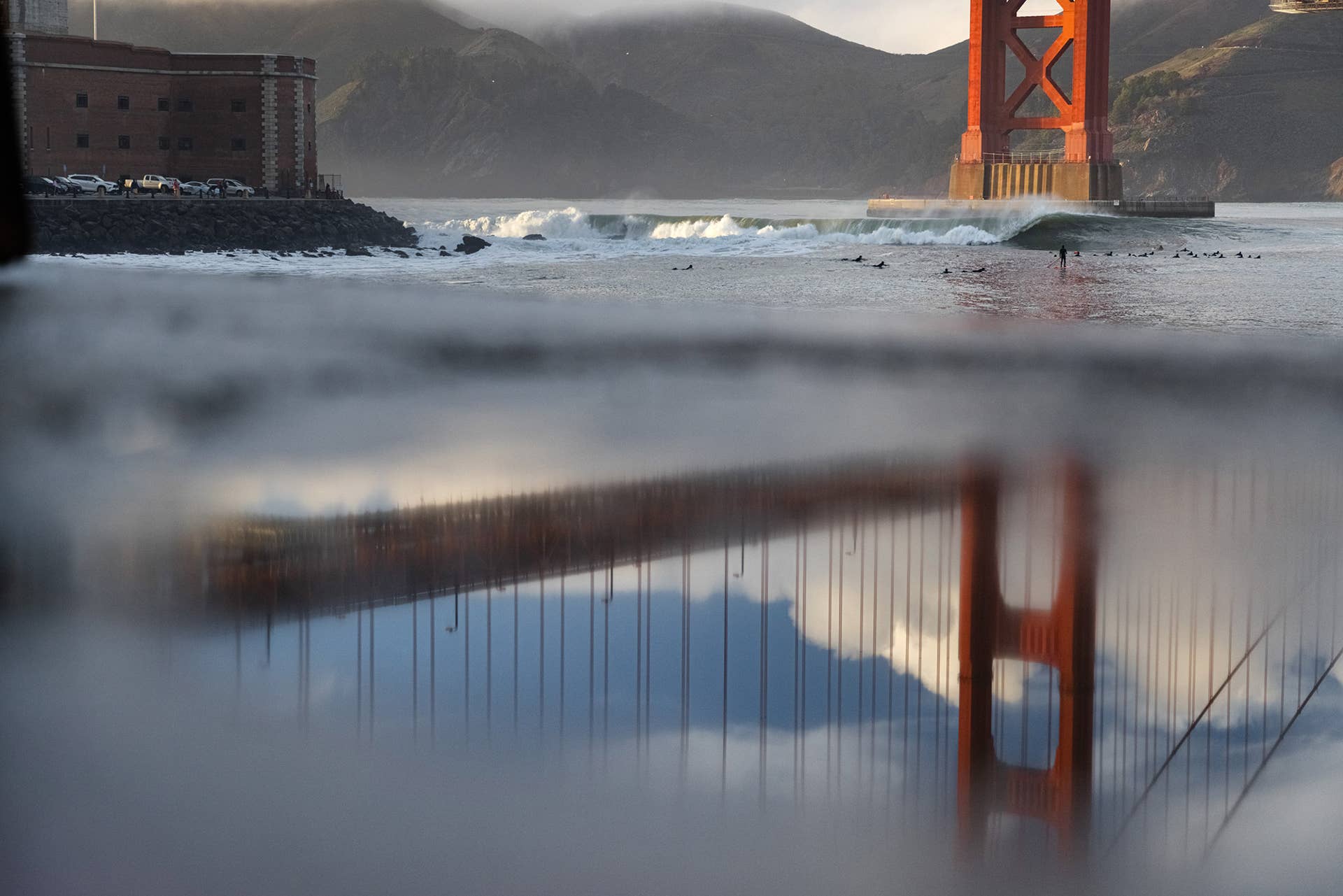 Surfing the Golden Gate Bridge: A Stunning Photo Gallery - Surfer