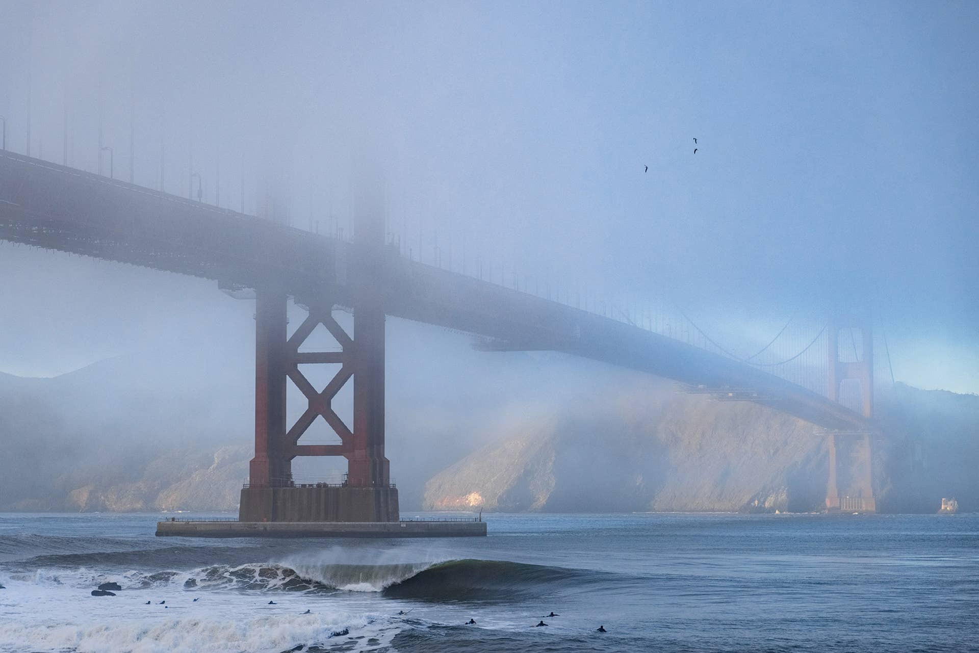 Surfing the Golden Gate Bridge: A Stunning Photo Gallery - Surfer