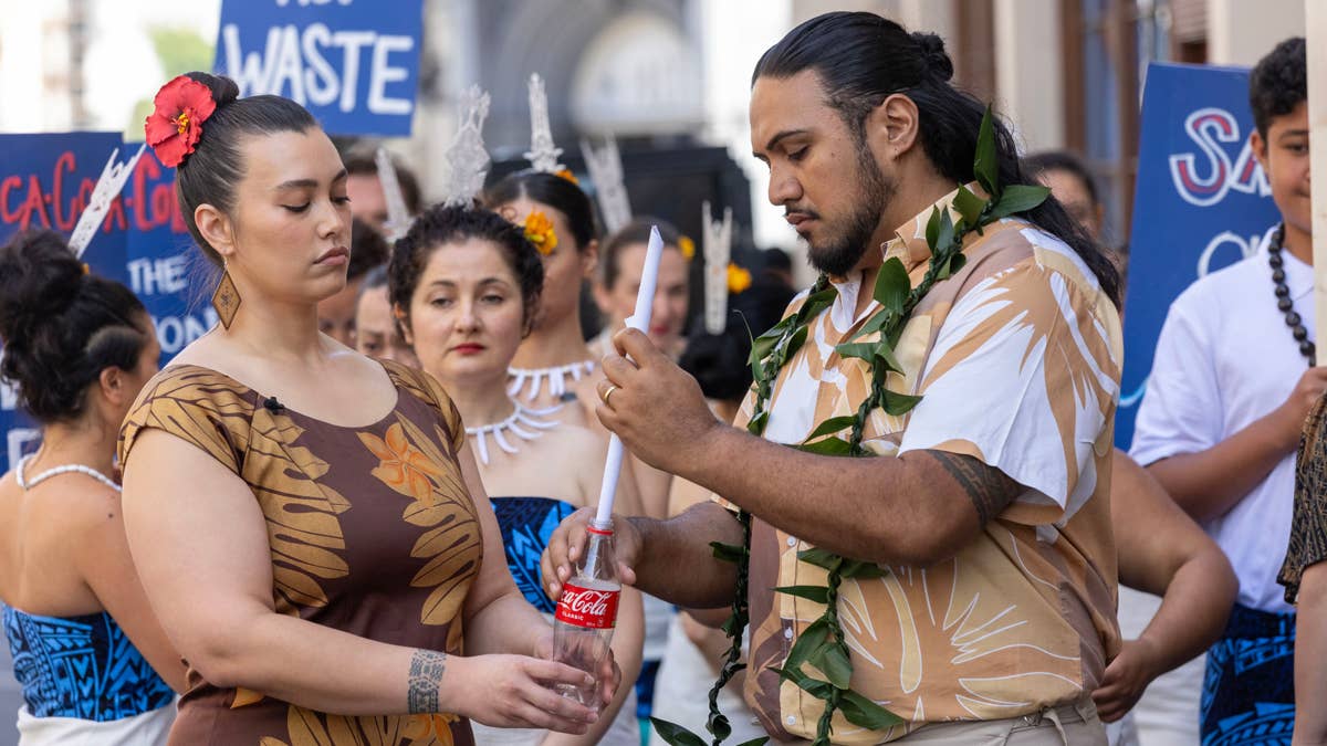 Pacific Islanders Confront Coca-Cola Over Plastic Waste - Surfer