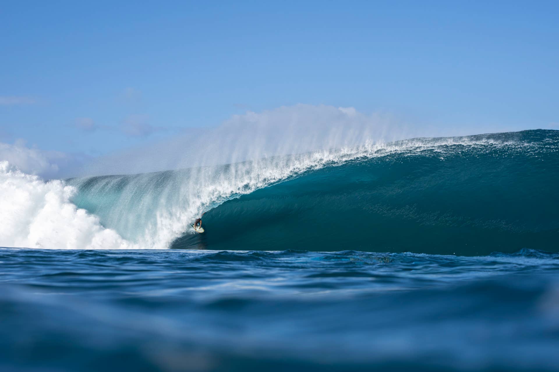 Tahiti's Season Just Opened With 20-Foot Bombs at Teahupo'o - Surfer