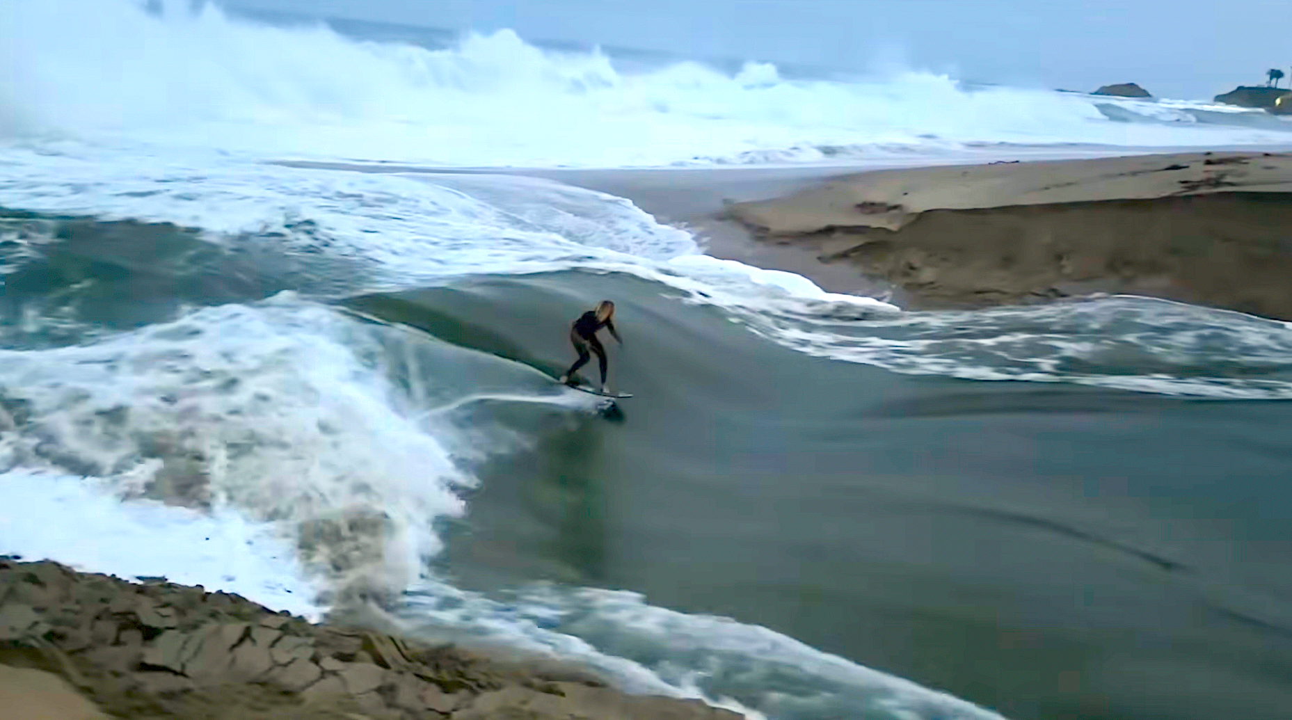 Sebastian Steudtner Rides a 93.73 Foot Wave: New Record? - Surfer