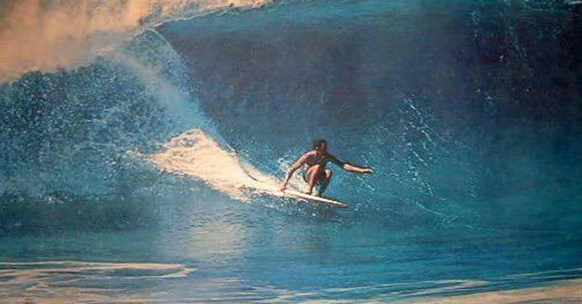 The Historic First Rail Grab at Pipeline New Year's Day 1963 - Surfer