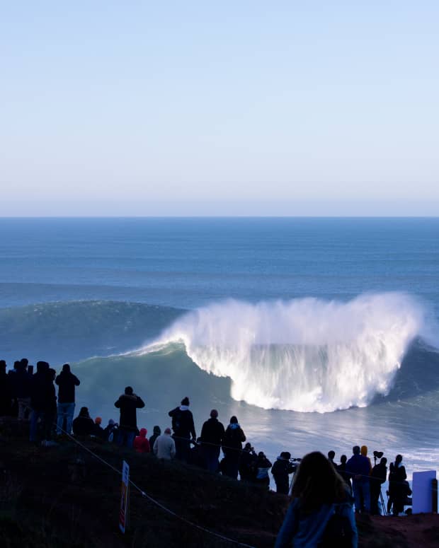 Video: Waves Of The Day From The 2024 Nazare Big Wave Invitational ...