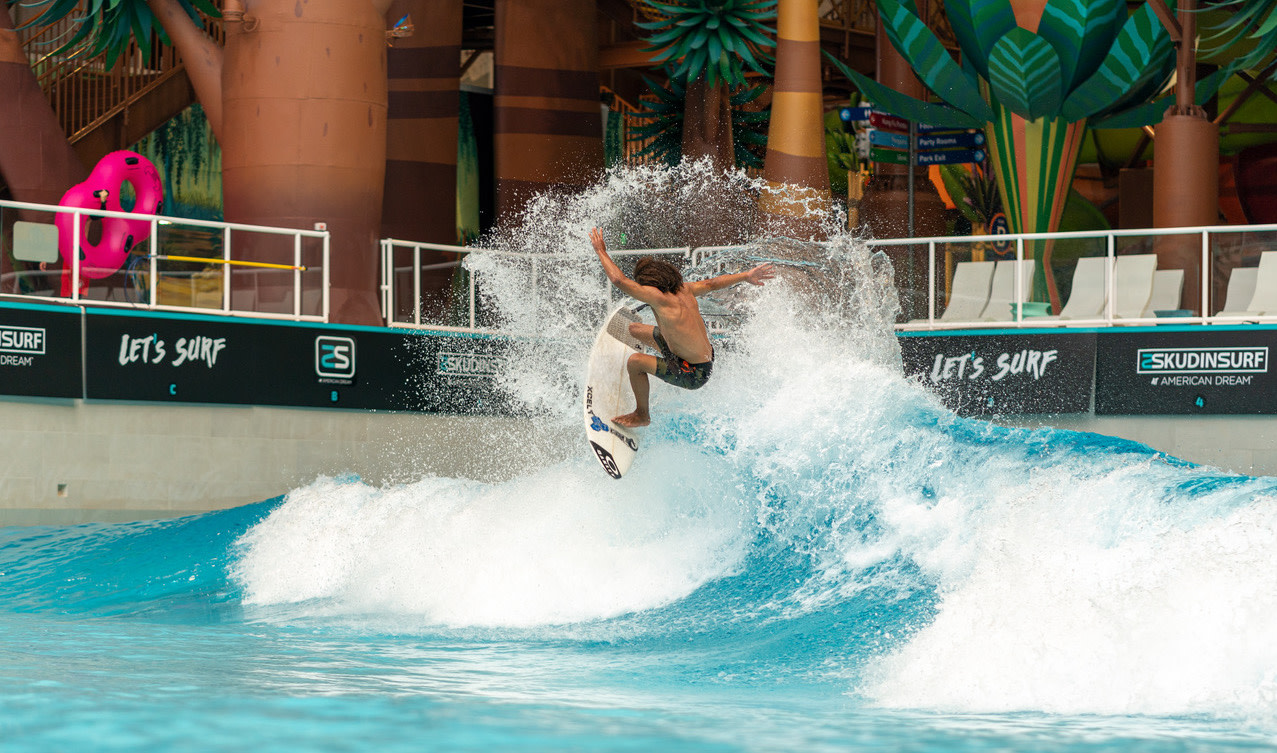 Surfing in a Mall? New Jersey’s Indoor Skudin Surf Pool Makes a Splash