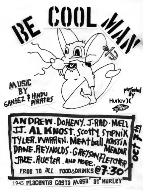 Captain Fin Company Presents "Be Cool Man"