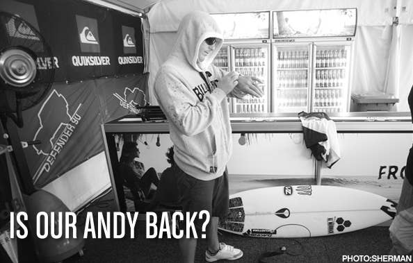 Is Our Andy Back?
