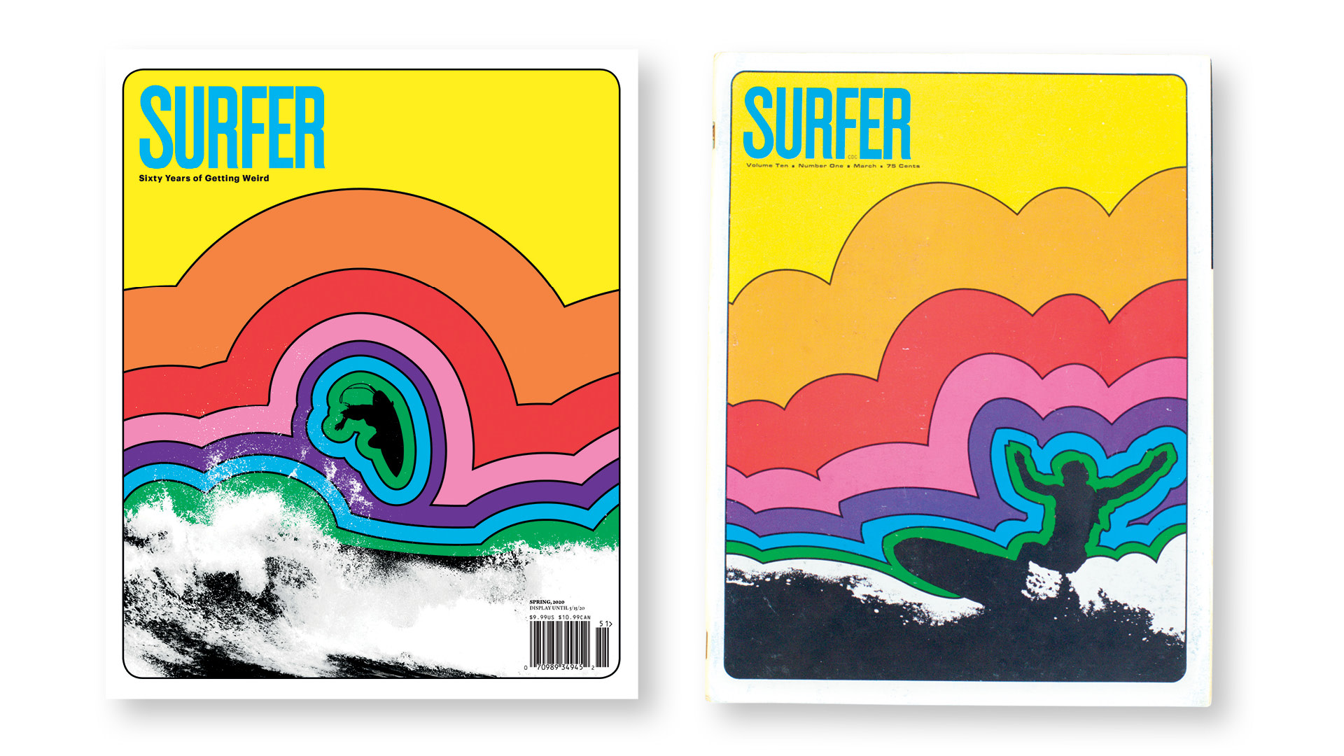 SURFER Magazine Re-Envisions Classic Covers for Its 60-Year Anniversary ...