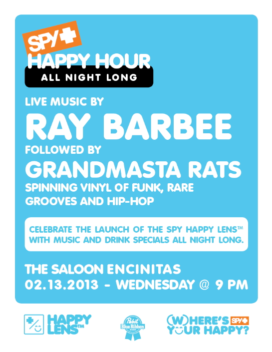 SPY Happy Hour at The Saloon