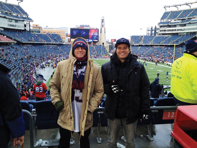 Dusty Payne Goes to Foxboro