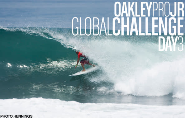 Oakley Pro Junior Global Challenge Final: Day 3