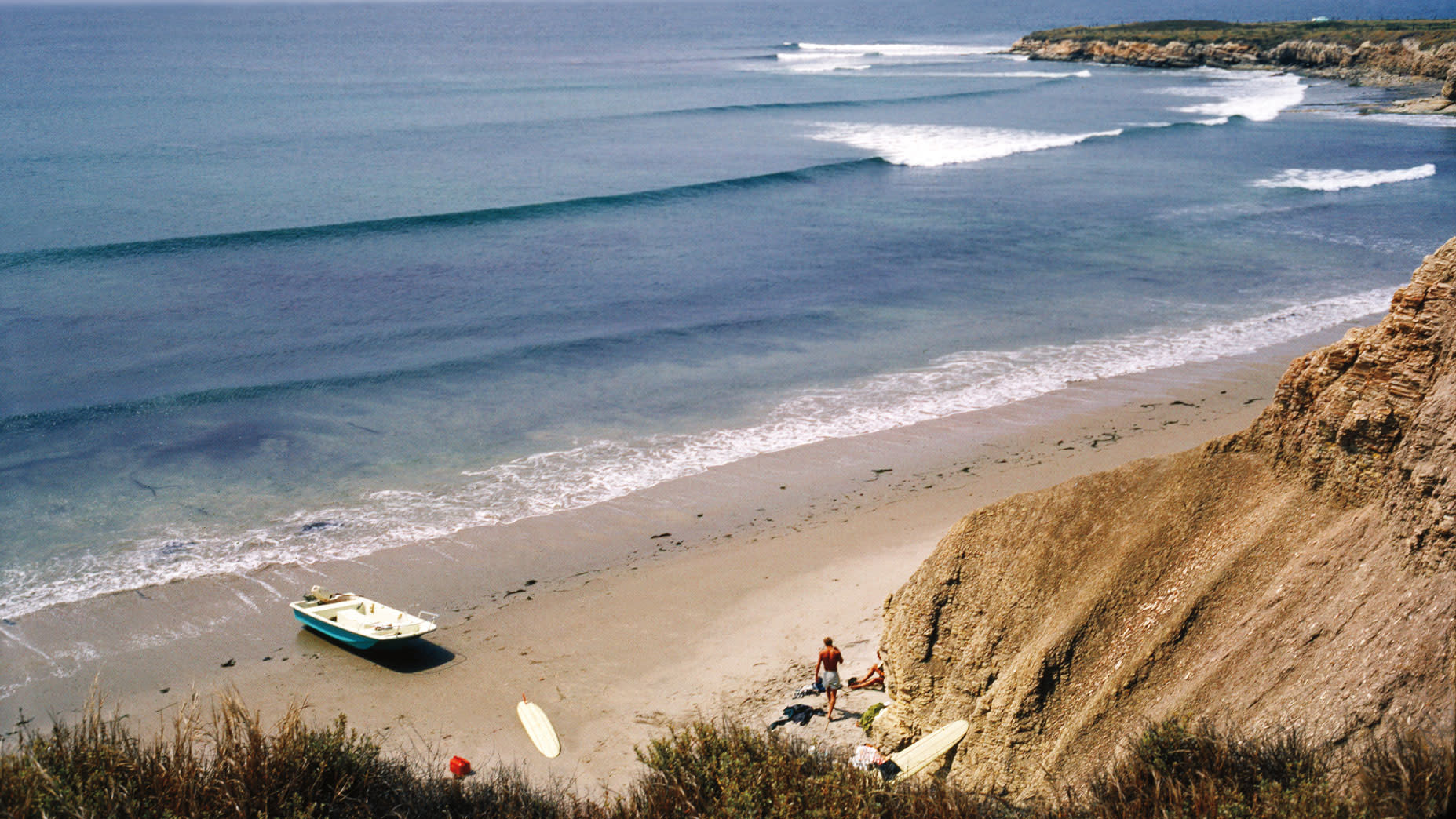 refugio beach surfing