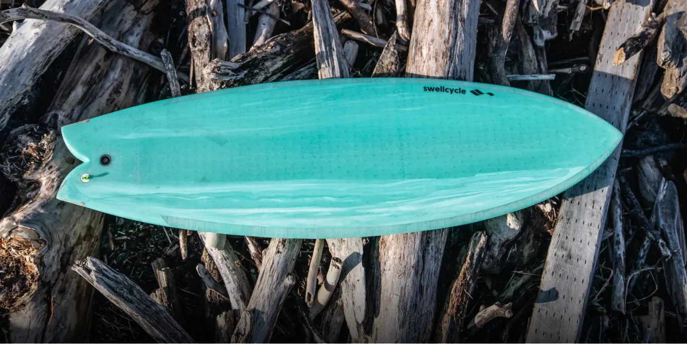Startup Swellcycle Makes Surfboards From Recycled Plastic