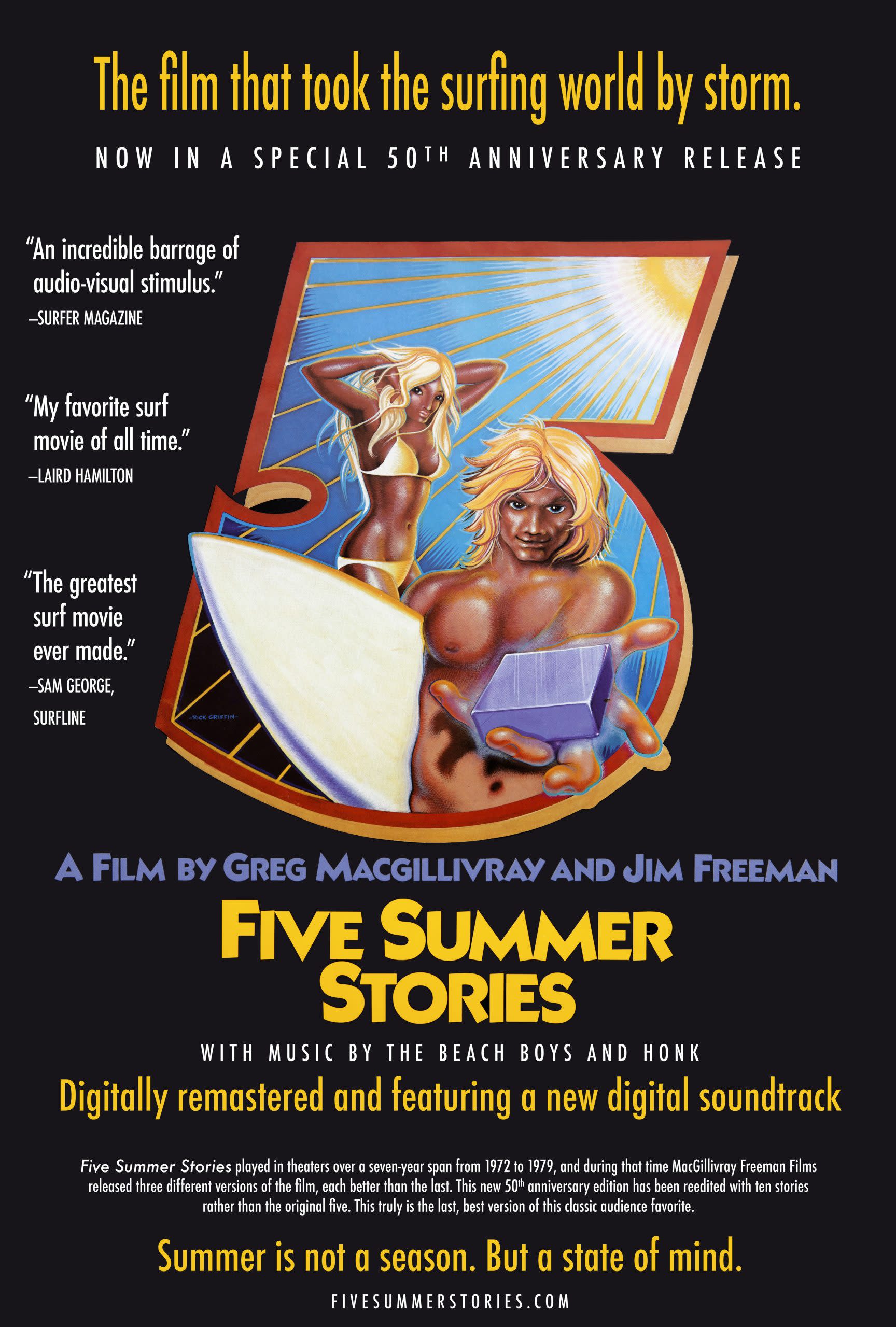 5 Summer Stories debuts in 1972