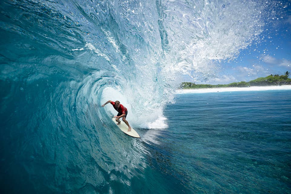 Taj Burrow Wins the World’s Most Luxurious Surf Contest
