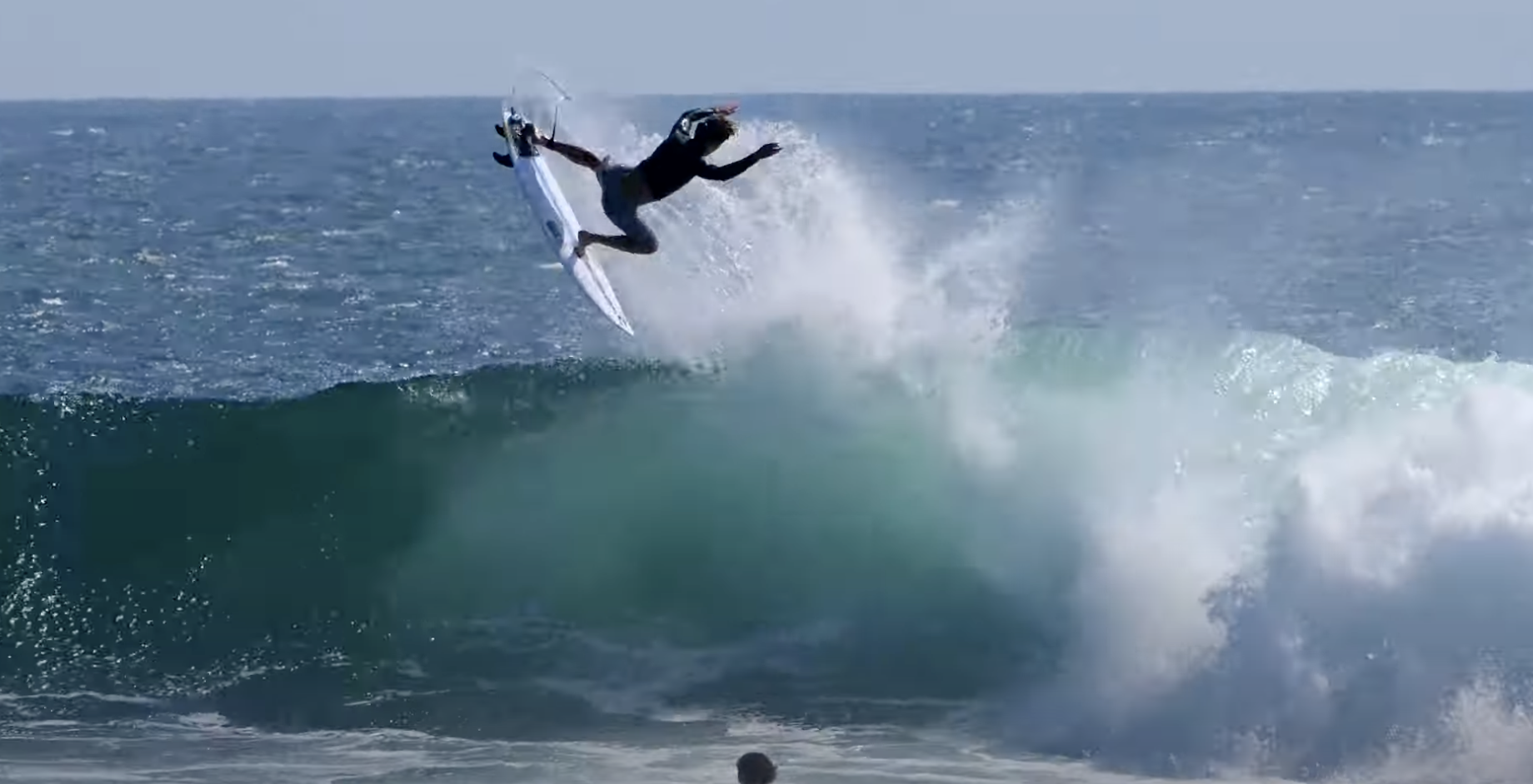 Luke Swanson Launches Backside Full Rotation at Lakey Peak