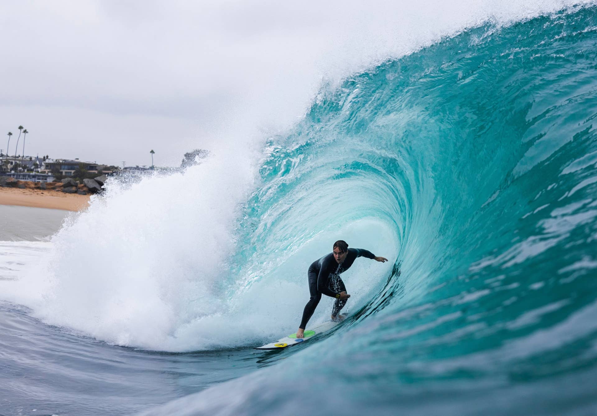 Surf Photographer Captures Tyler Gunter Surfing at The Wedge