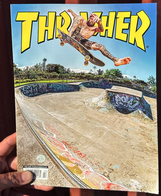 Greyson Fletcher Lands North Shore Thrasher Cover