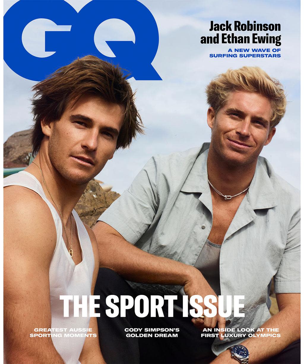 GQ and Vogue Magazines Feature Ethan Ewing, Kelly Slater, and Others
