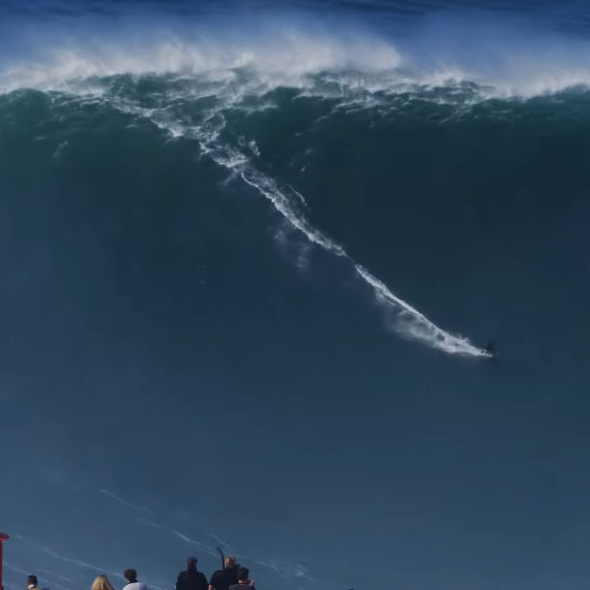 world's biggest surfed wave