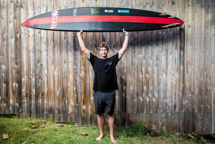 Gun Control, With Nathan Florence - The red and black Padillac - Surfer