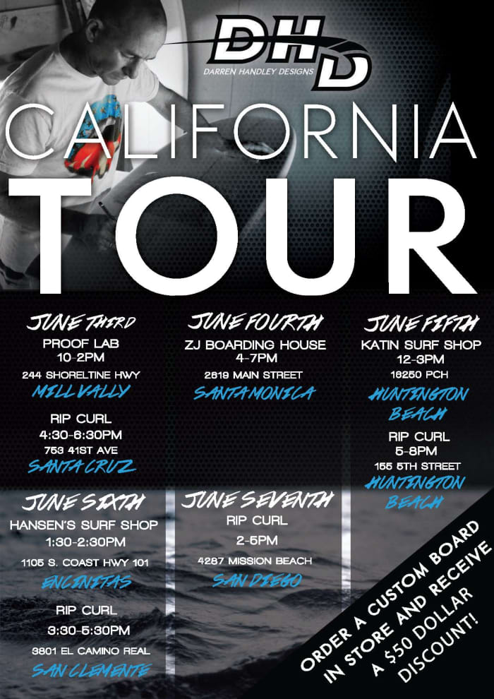 DHD Comes to California - Surfer