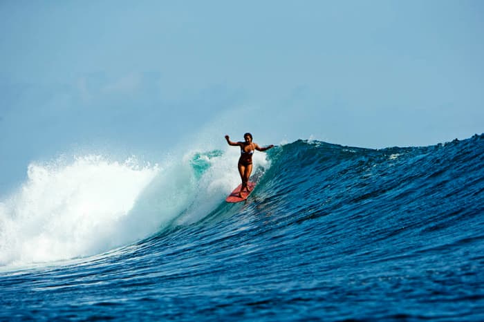 Kelia Moniz, Indonesia | SURFER Magazine - Surfer