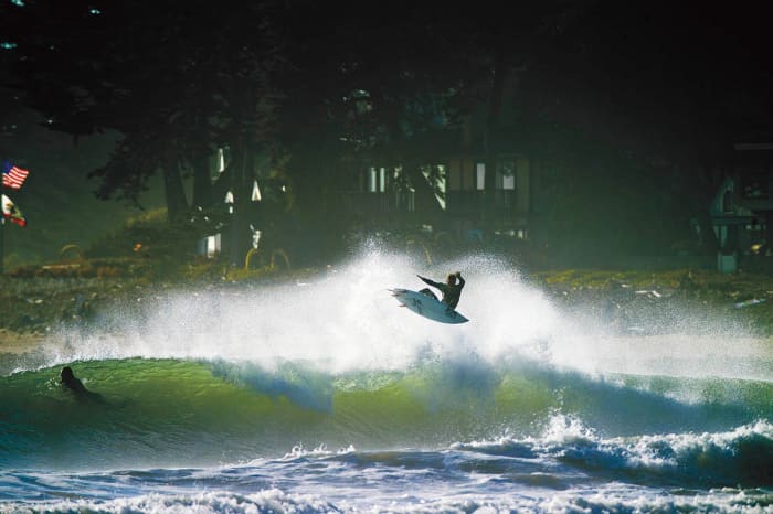Luke Davis, Rincon. Photo: Grant Ellis - Surfer
