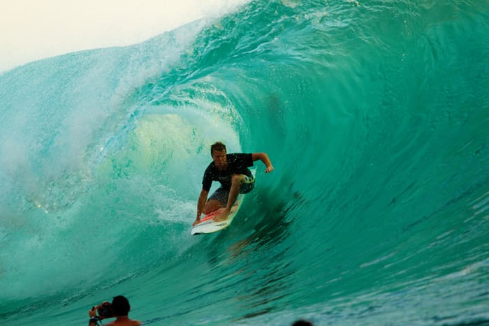 Taj Burrow, Desert Point | SURFER Magazine - Surfer