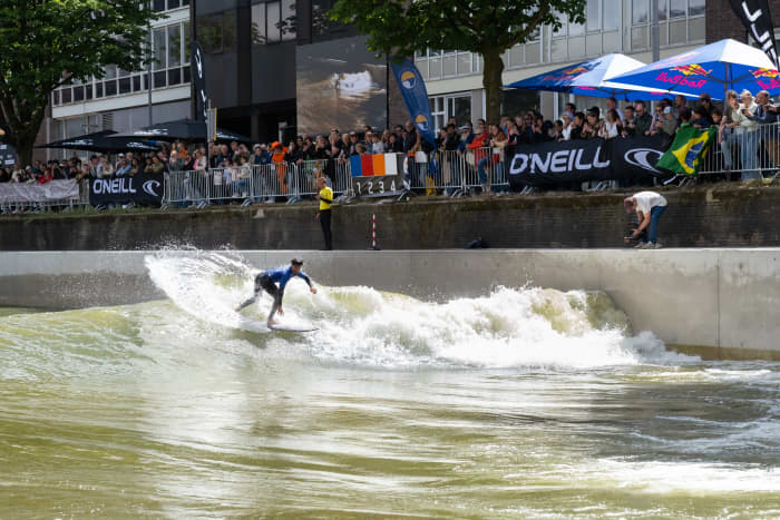 World Champ Italo Ferriera Goes On Frenzy at New Wavepool in Rotterdam ...
