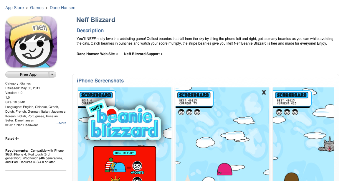 Neff Beanie Blizzard - Surfer