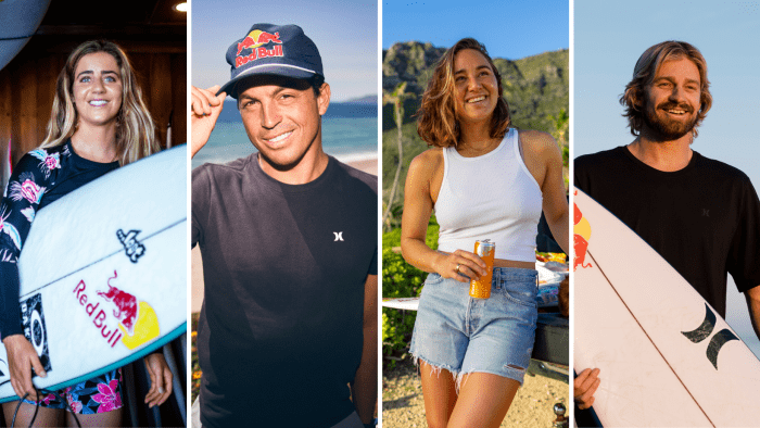Caroline Marks, Carissa Moore, Kai Lenny and Kolohe Andino Talk Family ...