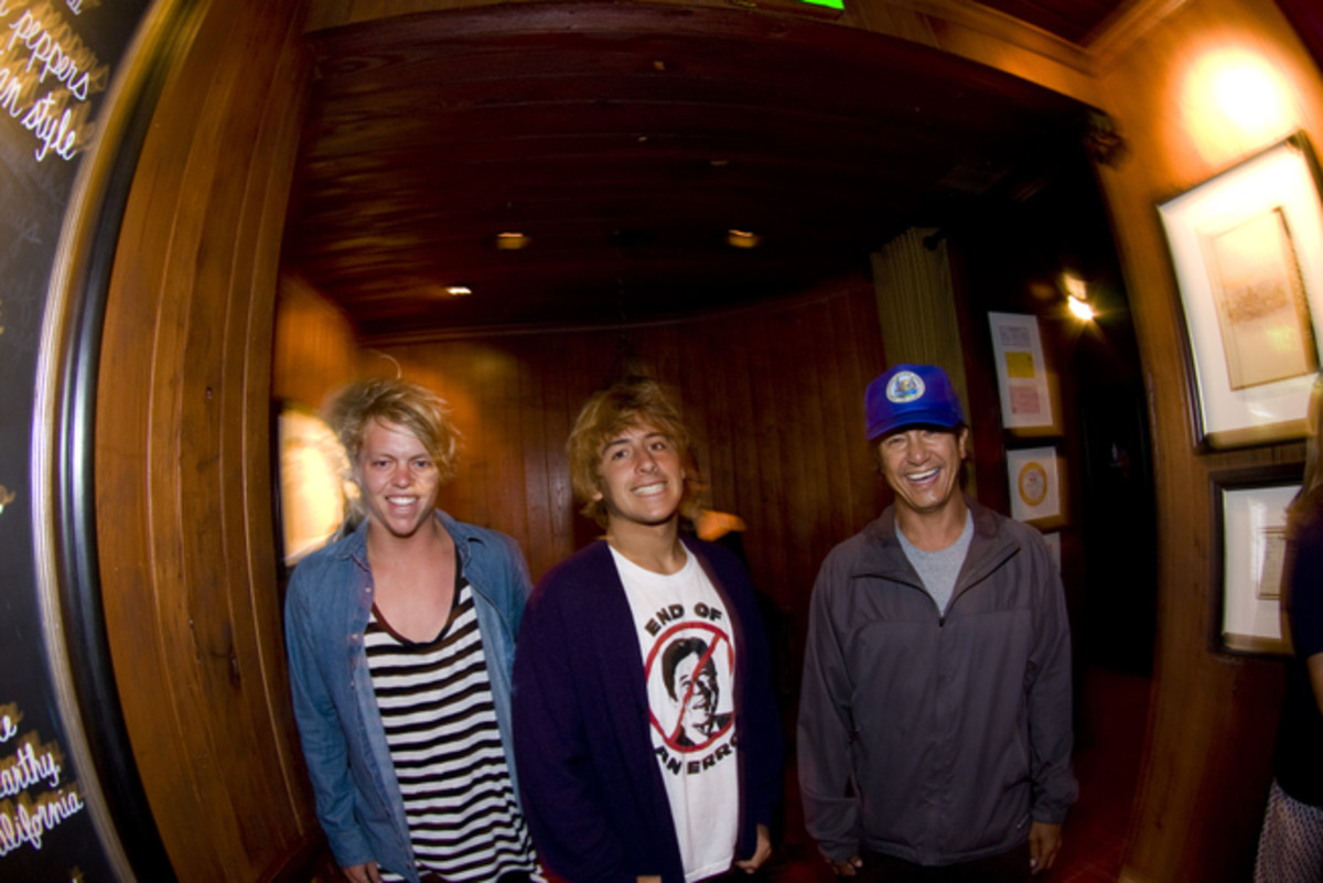 Toasting the August Issue - Surfer