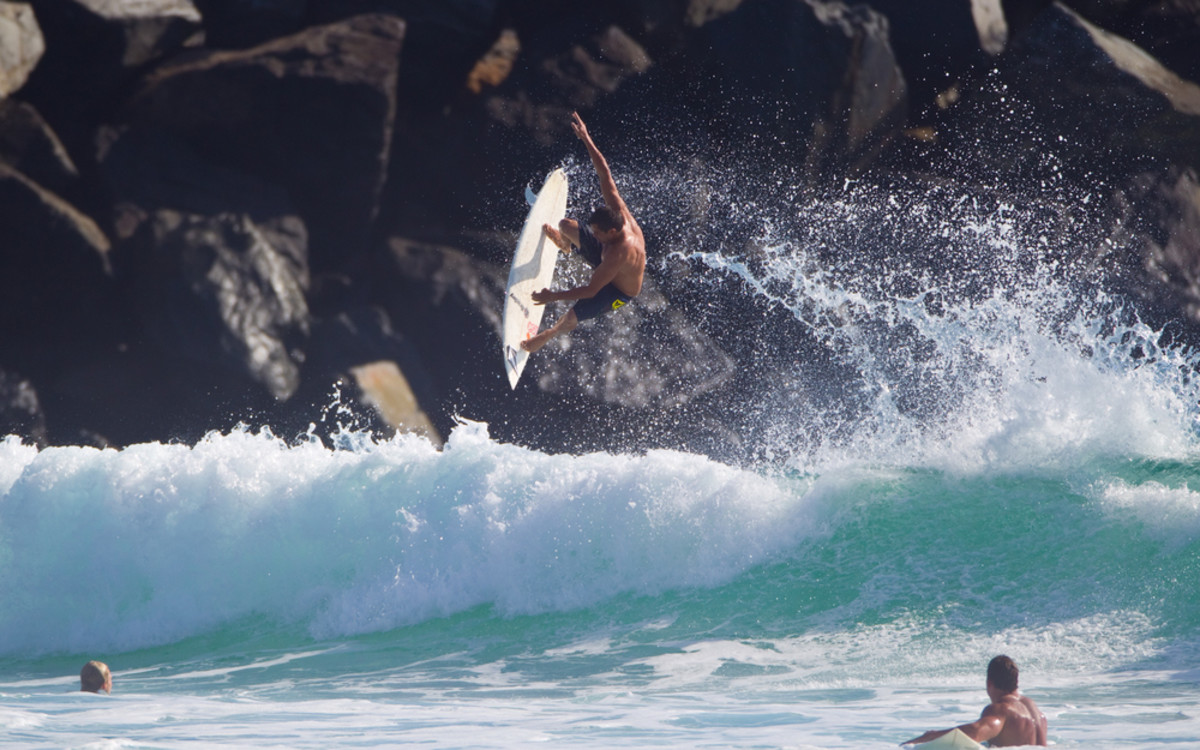 Establishing Shot - Surfer